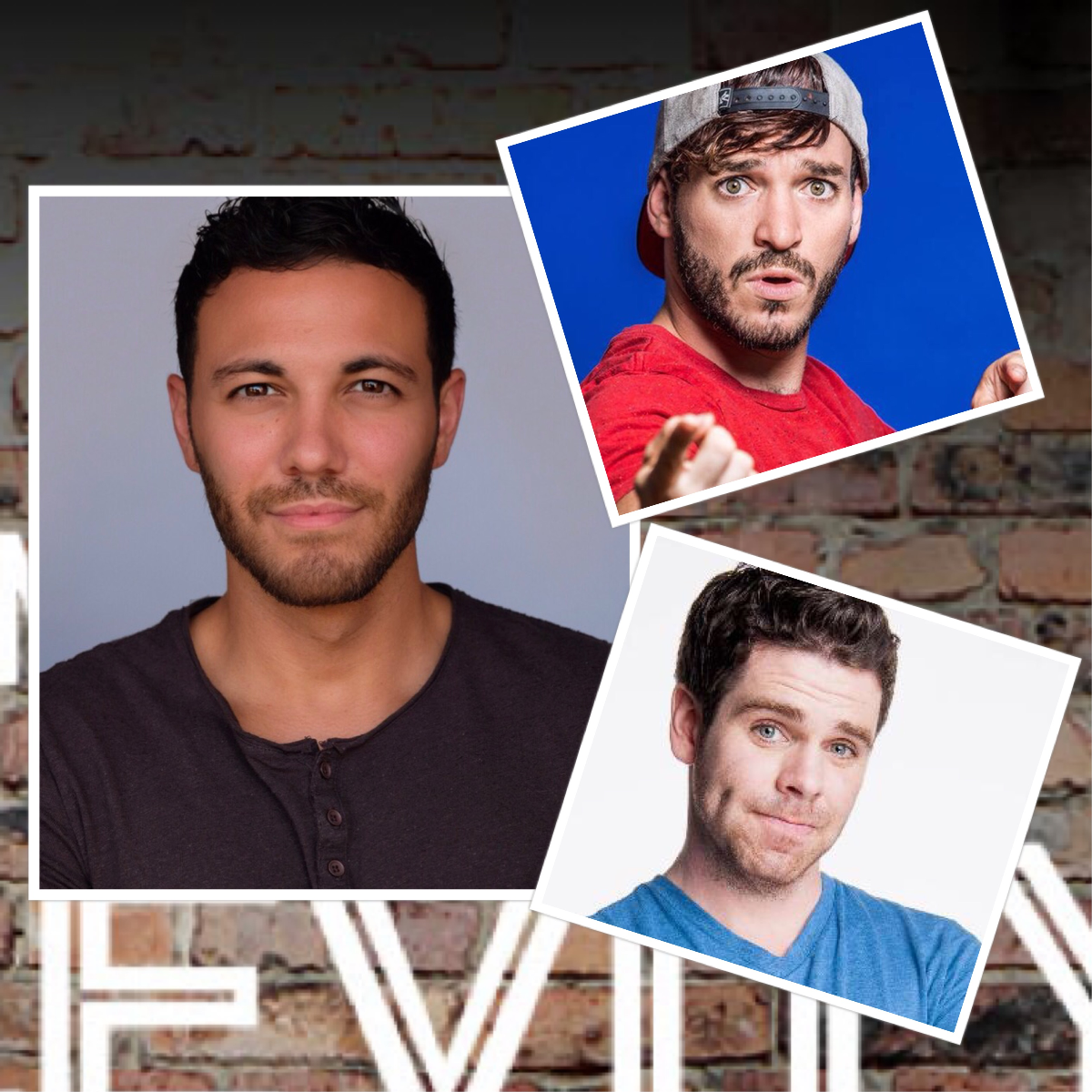 Vinny Fasline, Elton Castee, Ry Doon at Irvine Improv (8872345)