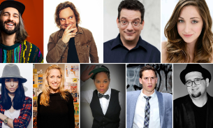 At the Lab: Ismo, Amir K, Andy Kindler, Laurie Kilmartin, Chaunte ...