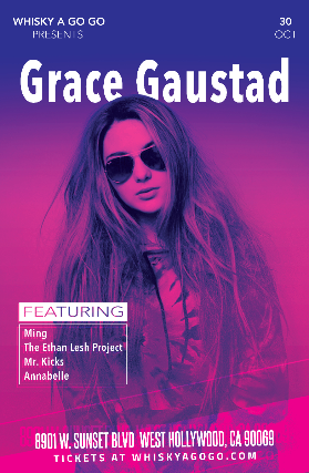 October 30th 2019, Grace Gaustad, The Ethan Lesh Project, Ming ...