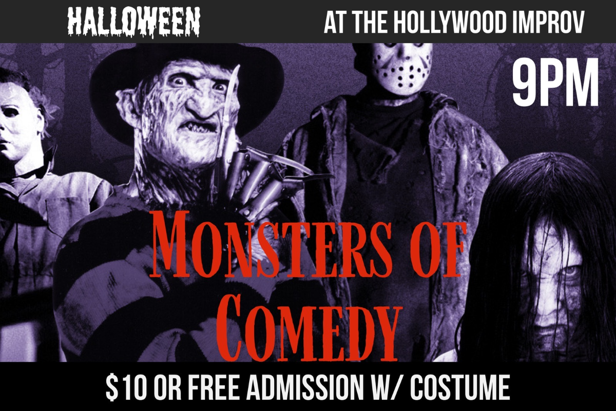 Monsters of Comedy: Halloween at the Improv ft. Adam Ray, Tom Green ...