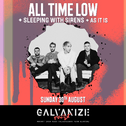 Tickets for Galvanize Fest: All Time Low *Cancelled* | TicketWeb - The ...