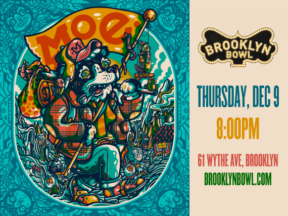 Tickets for moe. | TicketWeb - Brooklyn Bowl in Brooklyn, US