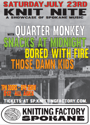 Calendar - Knitting Factory - Spokane