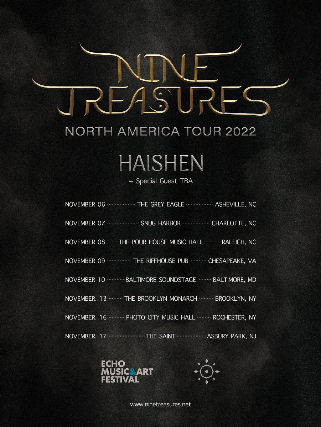 Tickets for NINE TREASURES | TicketWeb - The Saint in Asbury Park, US