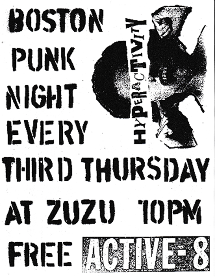 Hyperactivity-Boston Punk Night | The Middle East Restaurant and Nightclub