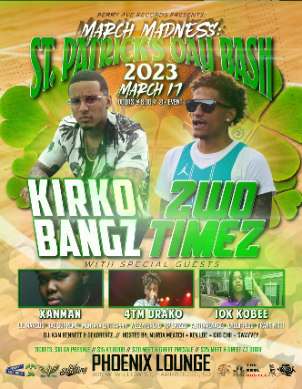 Tickets for Kirko Bangz | TicketWeb - Phoenix Lounge in Harrisburg, US