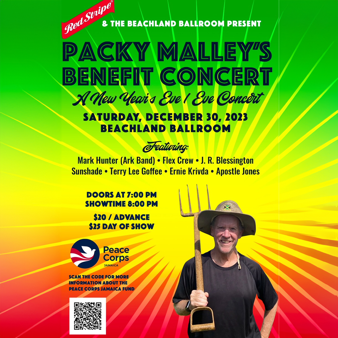 Packy Malley's Peace Corps Jamaica Benefit Concert, Ernie Krivda ...