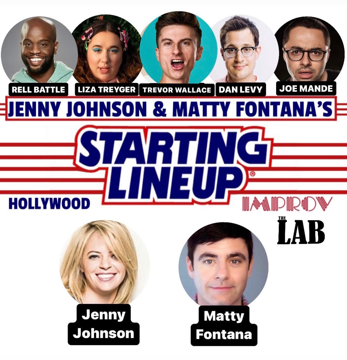 Starting Lineup with Matty Fontana, Jenny Johnson, Joe Mande, Rell ...