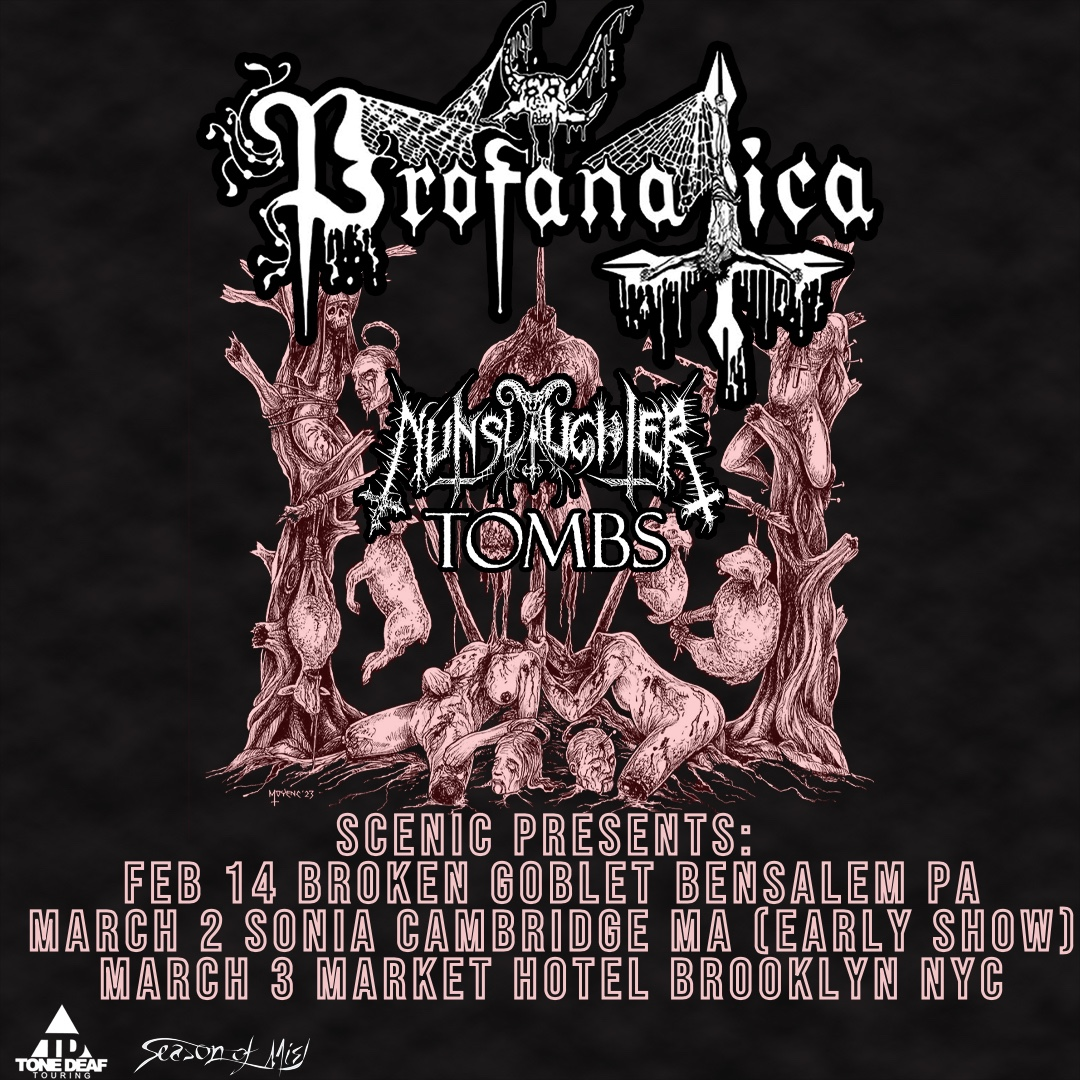 Profanatica, Nunslaughter, Tombs | The Middle East Restaurant and Nightclub