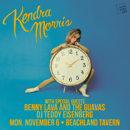 Kendra Morris, Benny Lava and the Guavas, DJ Teddy Eisenberg