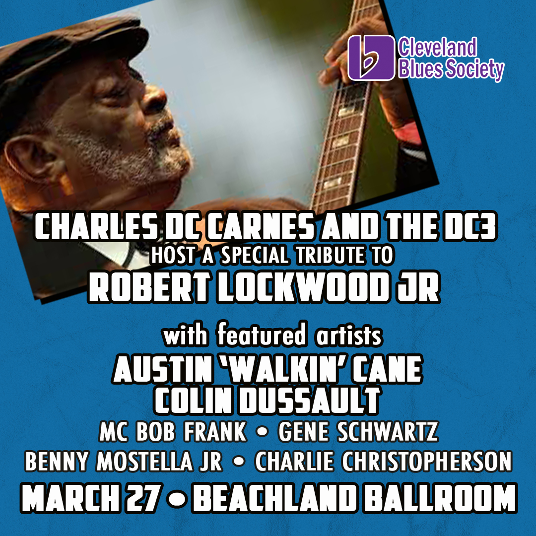 Charles DC Carnes and the DC3, Austin "Walkin" Cane, Colin Dussault, MC ...