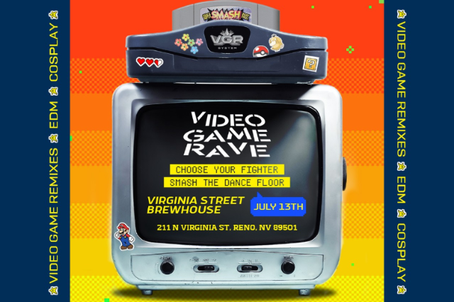 Video Game Rave July 13, 2024 at Virginia Street Brewhouse in Reno, NV ...