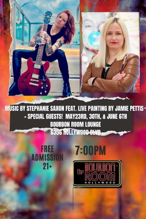 Tickets for Stephanie Saxon ft. Live Painting by Jamie Pettis ...