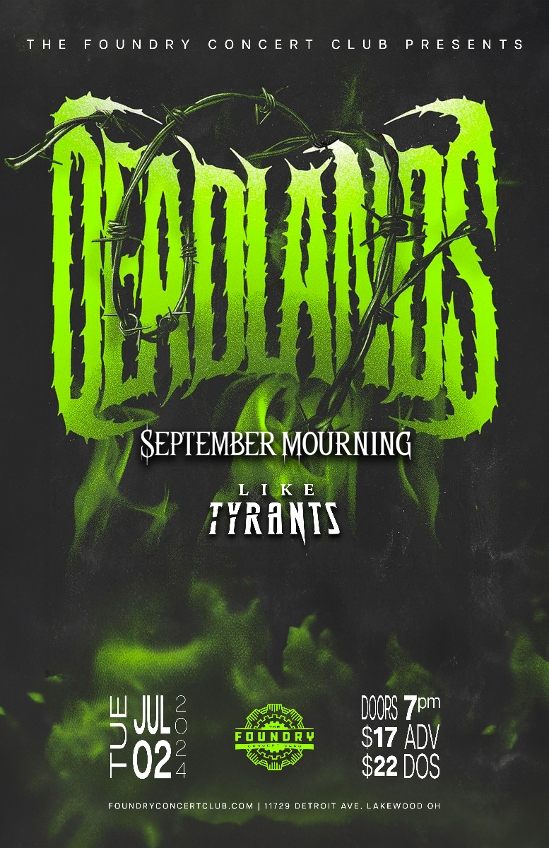 Upcoming Shows - Foundry Concert Club