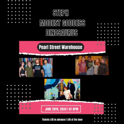 Tickets for STEPH + MODEST GODDESS + DINOSAURUS | TicketWeb - Pearl ...