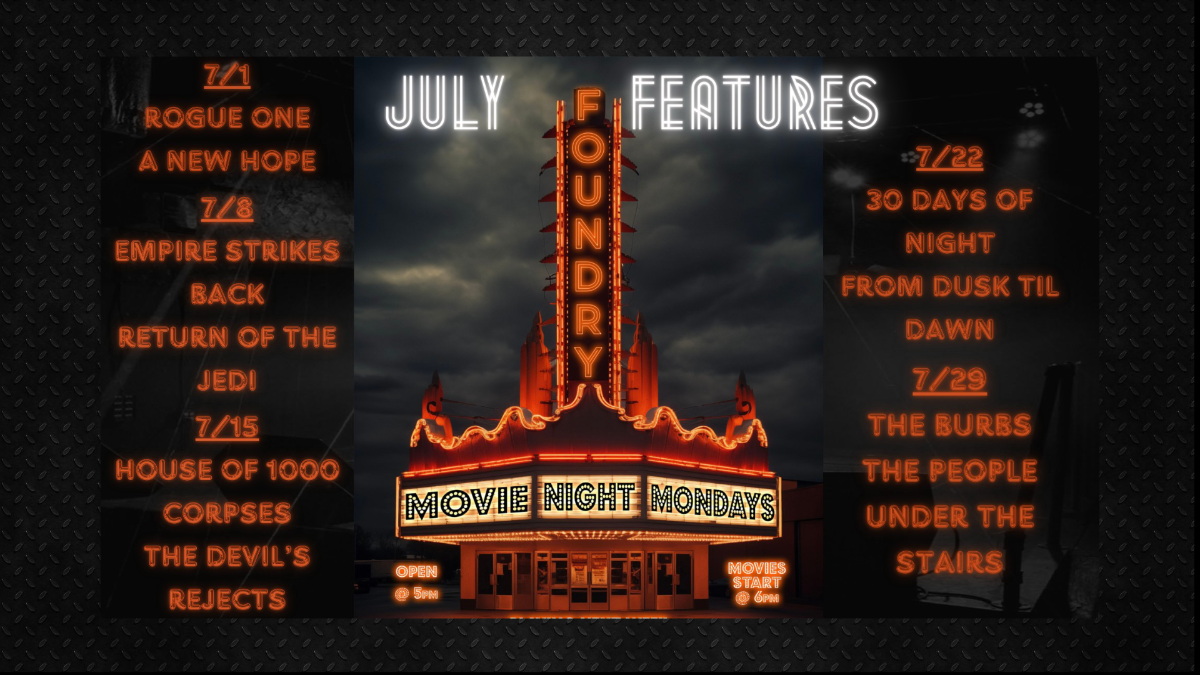 Upcoming Shows - Foundry Concert Club