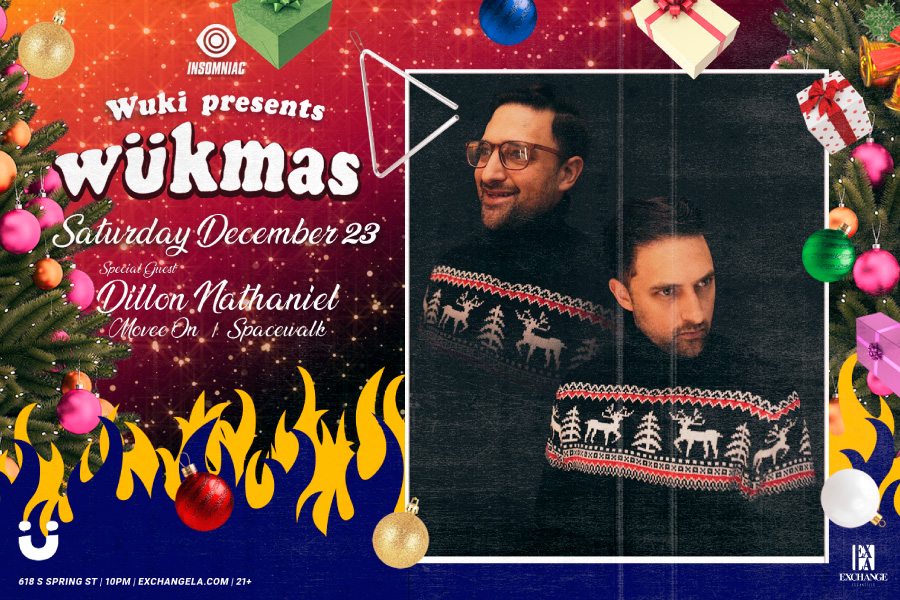 Wuki | EDM DJ Music Concert Show 2023 Dec 23 | Exchange LA