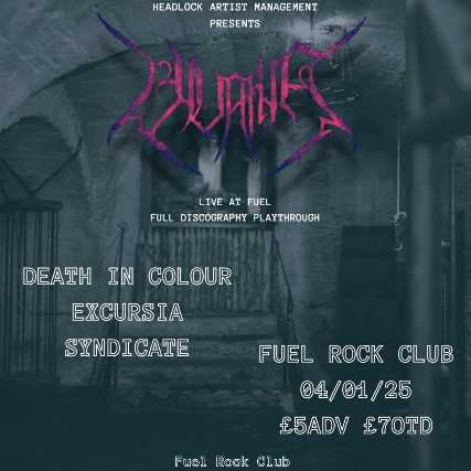 Tickets for Deathcore New Year | TicketWeb - Fuel Rock Club in Cardiff, GB
