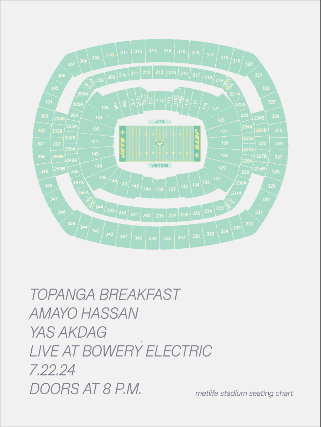 Tickets for Topanga Breakfast, amayo hassan | TicketWeb - Map Room at ...