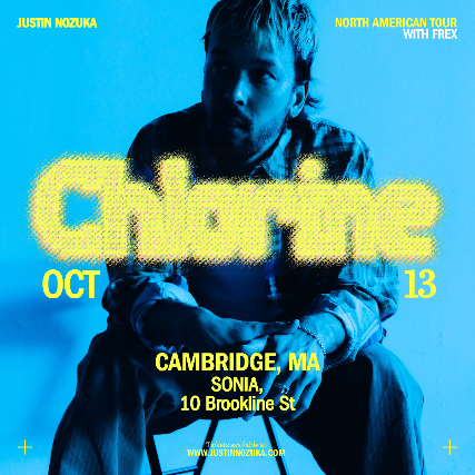 Tickets for Justin Nozuka, Frex | TicketWeb - Sonia in Cambridge, US