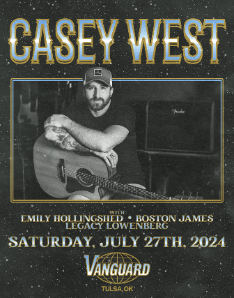 Tickets for Casey West - Emily Hollingshed - Boston James - Legacy ...