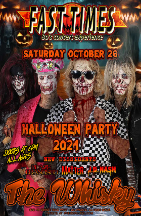 Fast Times, New Dissidents, Ryder B, Blaze Francisco, The Matter , JD Nash