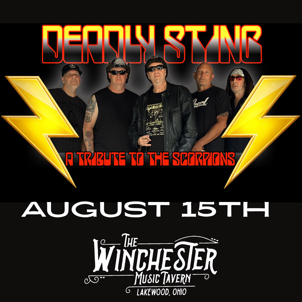 Deadly Sting - A Tribute to The Scorpions - Winchester Music Tavern