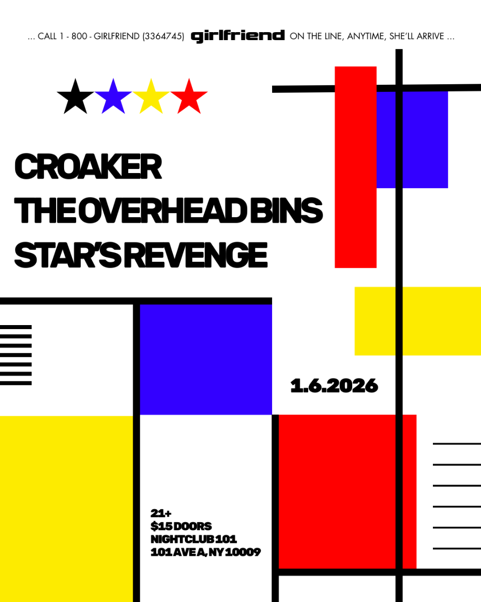 Croaker, The Overhead Bins, Star's Revenge - Knitting Factory