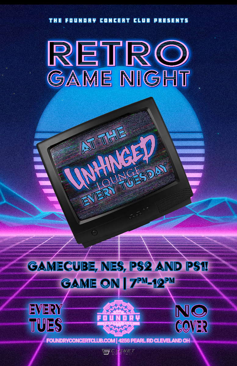 Retro Game Night - Foundry Concert Club