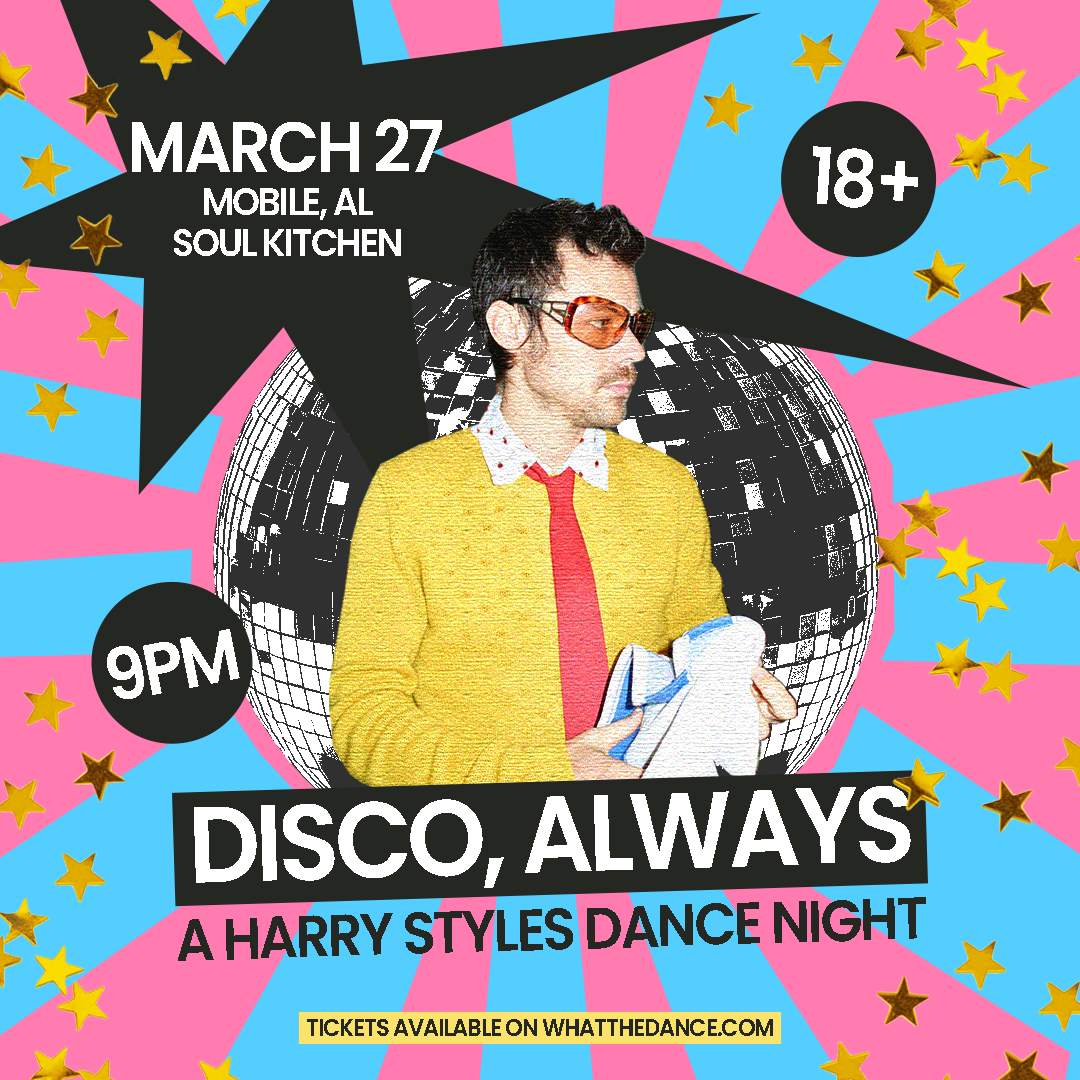 DISCO, ALWAYS: A HARRY STYLES DANCE NIGHT - Soul Kitchen Mobile