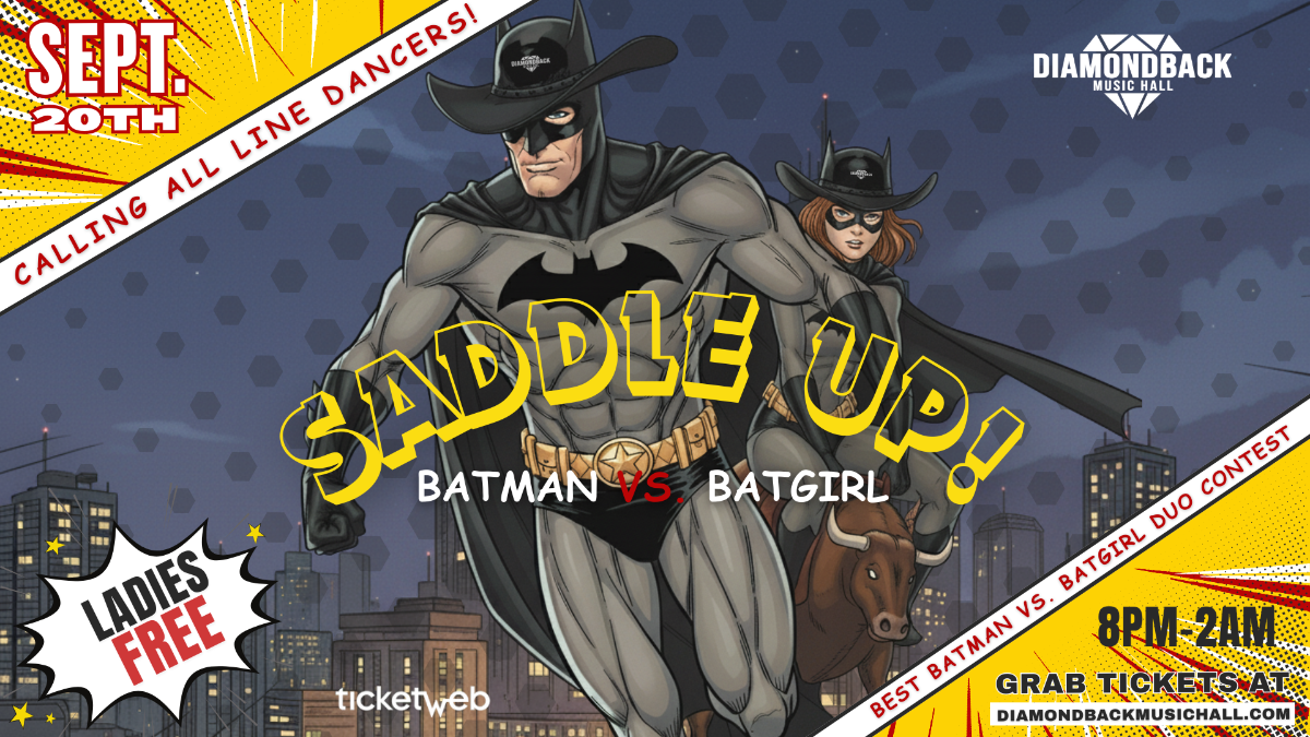 Saddle Up: Batman vs. Batgirl | Diamondback Music Hall
