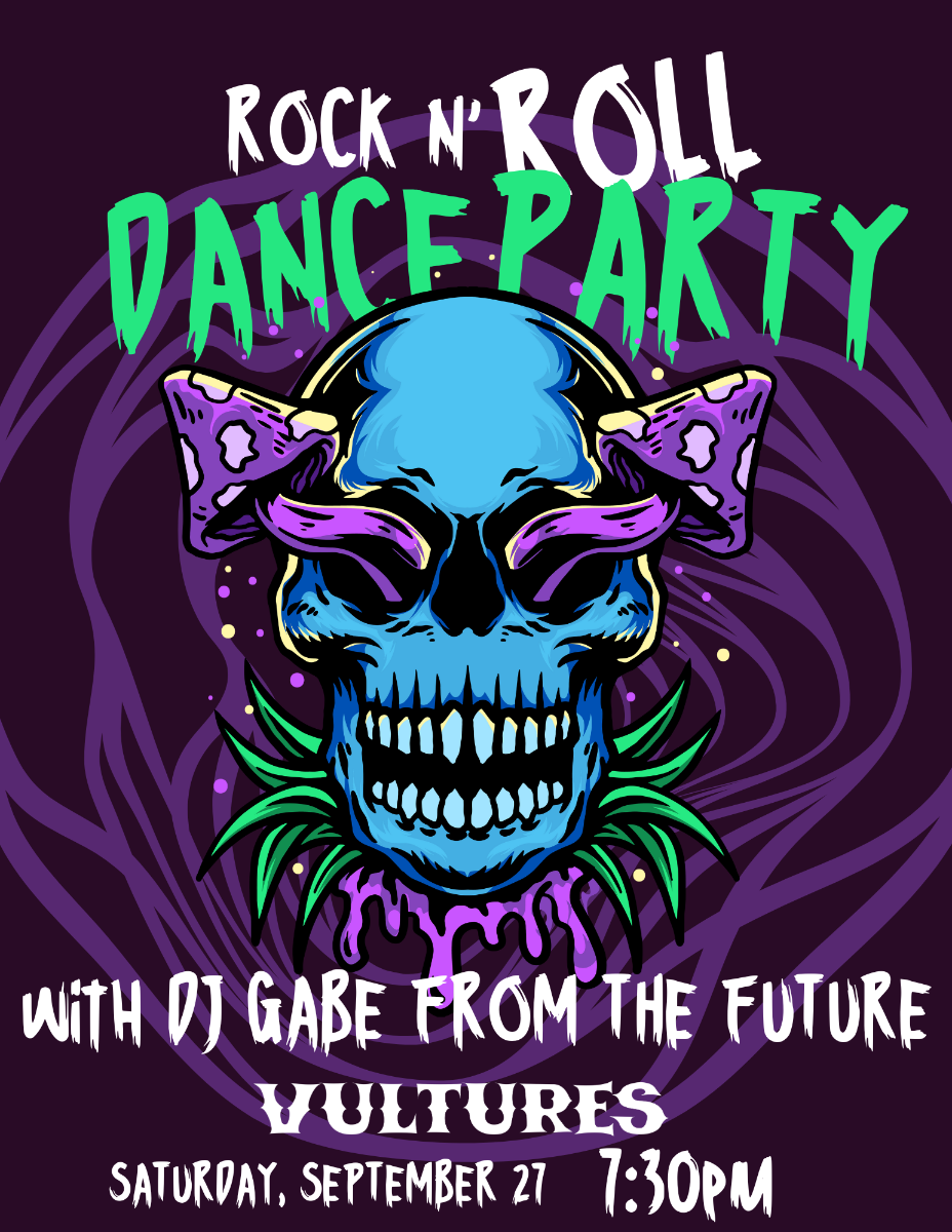 FREE EVENT - Rock n' Roll Dance Party w/ DJ Gabe From The Future - Vultures